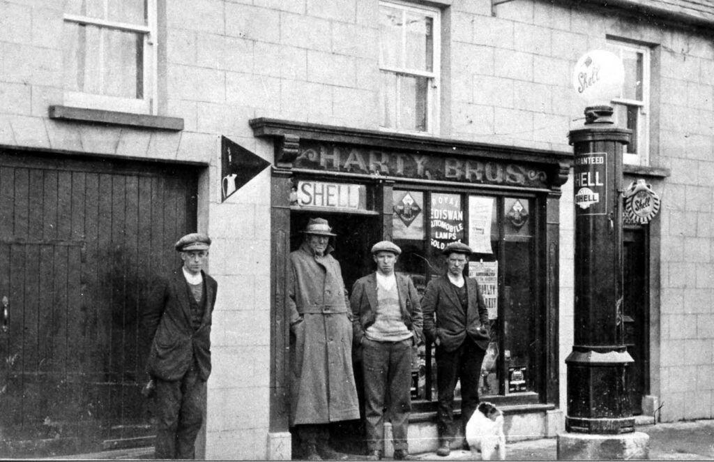 Outside Harty’s, Upper Main Street